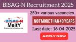BISAG-N Recruitment 2025 - Job Goal